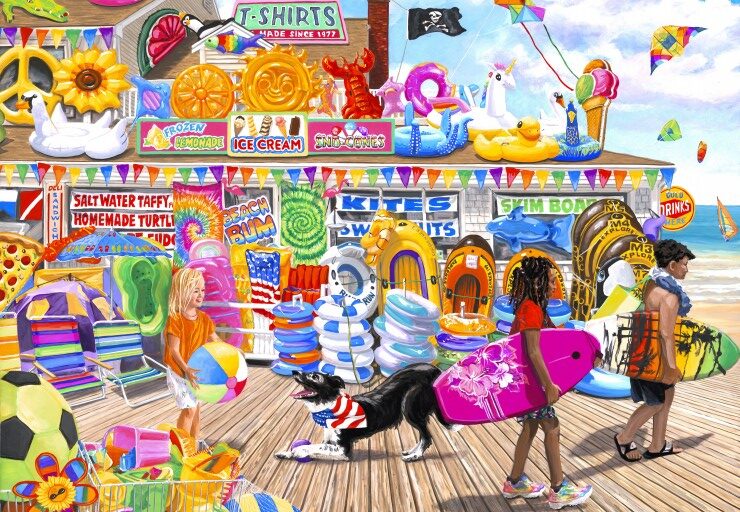 Bluebird - Beach Shop - 1000 bitar